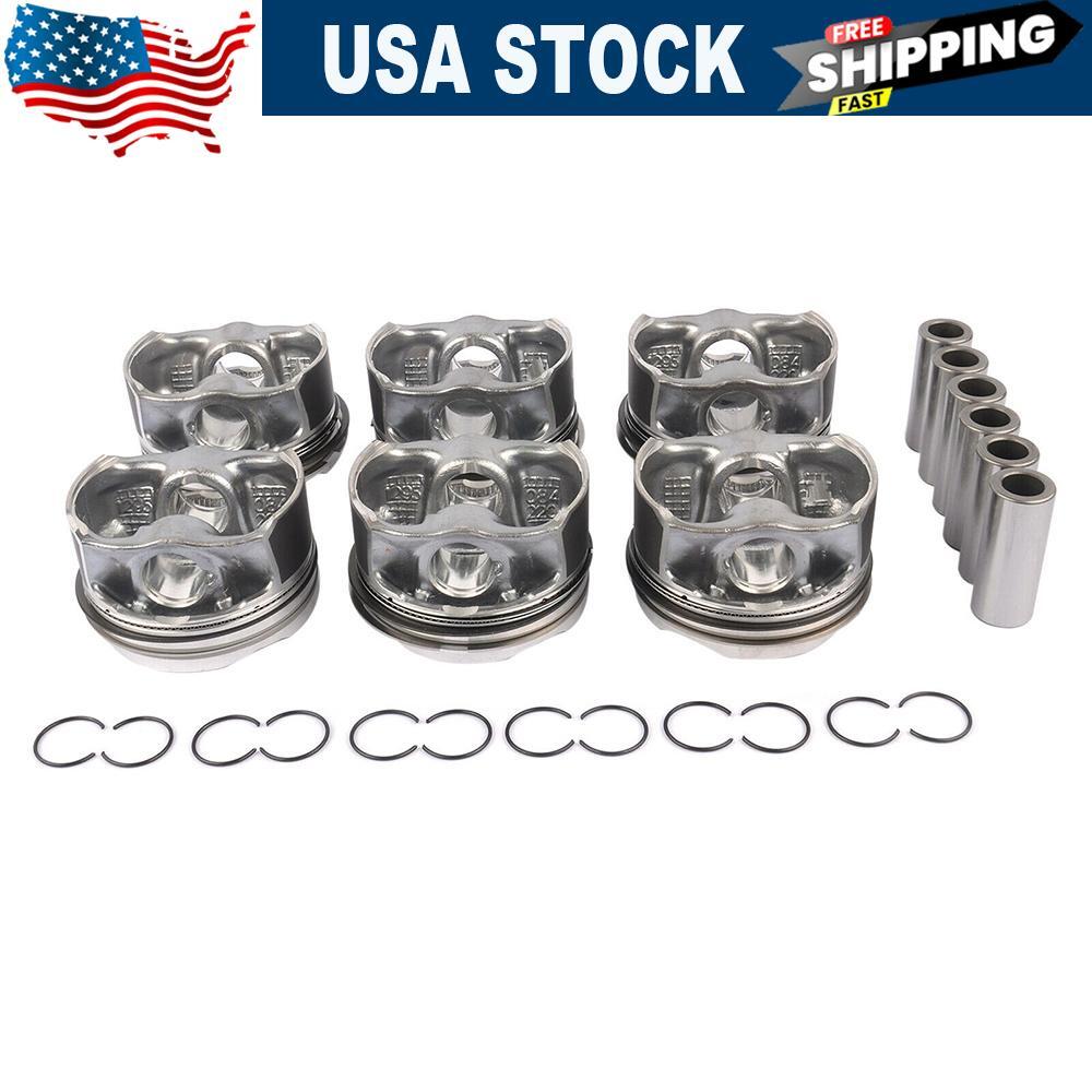 6X Pistons Rings Set STD84mm fits BMW F20 F21 F30 F10 X3 X4 X5 X6 ...