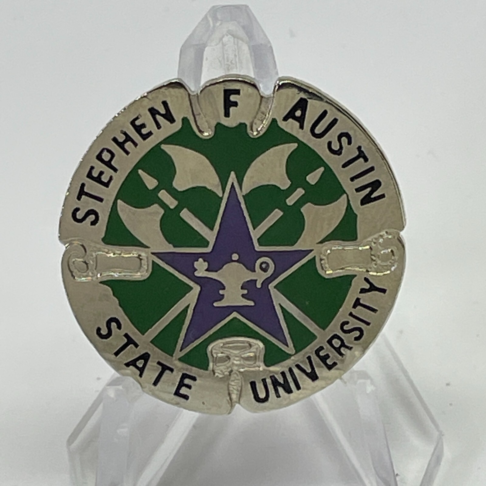 Stephen F Austin State Univ ROTC Distinctive Unit Insignia Army Crest ...