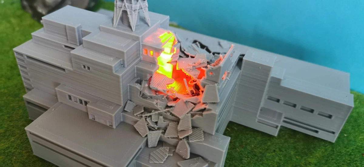 Nuclear Power Plant Model Kit