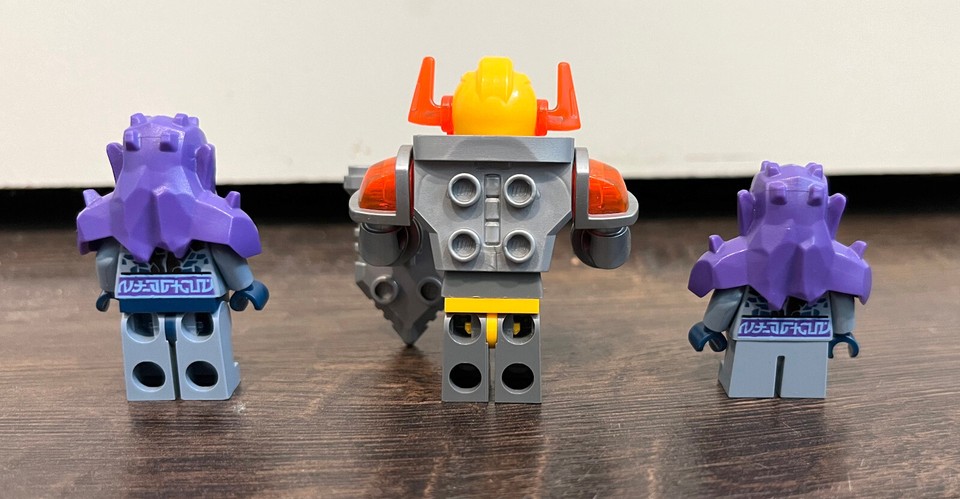 Lego Nexo Knights Axl Roog Reex 70350 Minifigure Lot Bundle RETIRED! | eBay