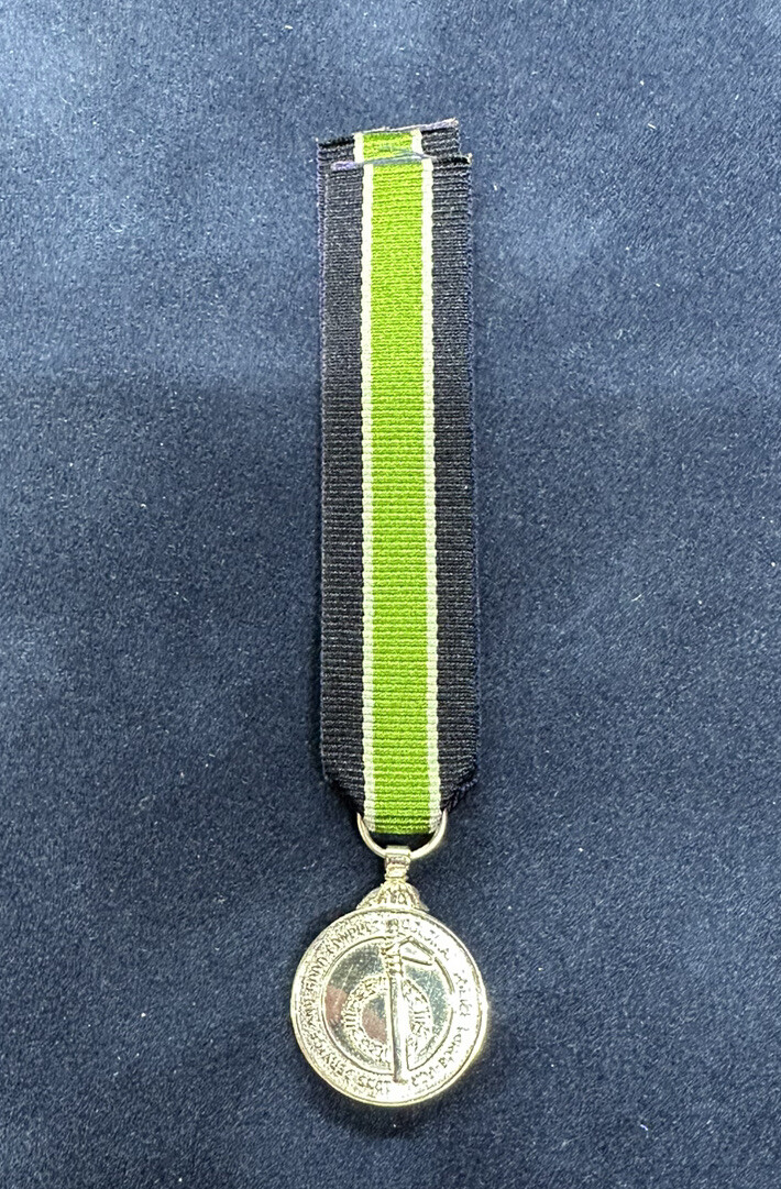 Miniature Colonial Police Long Service Miniature Medal Comes With ...