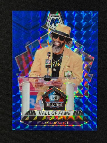 2024 Panini Mosaic - Hall of Fame Ed Reed #293 Blue Mosaic Prizm /99 ...