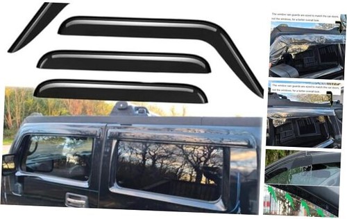 Original 4pcs Wind Deflector, Outside Mount Tape-On Rain For Hummer H3 ...