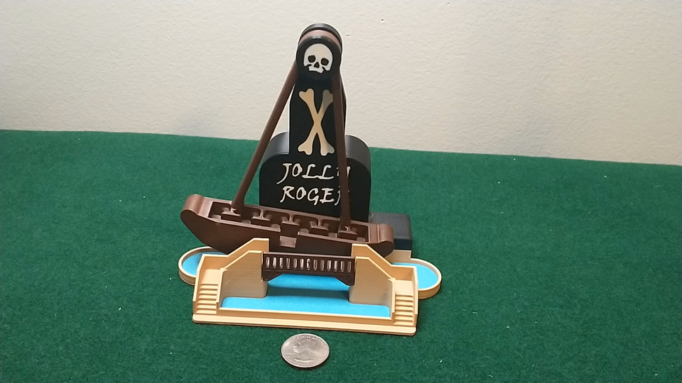 Jolly Roger Model Ride - HO Scale - Motorized | eBay