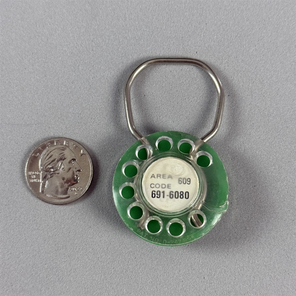 Five Points Inn Bar & Pizzeria Vineland New Jersey Rotary Dial Keychain ...