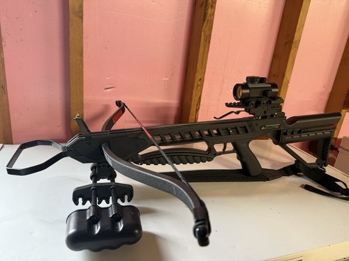 Silent strike Crossbow 150LB With Quick Disconnect Quiver | eBay