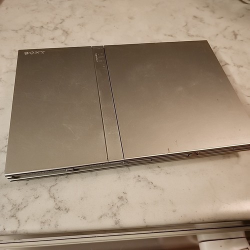 Sony PS2 PlayStation 2 Slim Silver Console Only SCPH-79001 | Tested ...