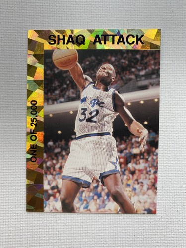 Shaquille O’Neal LSU/Magic Rookie #1 Gold Foil Limited Edition/25K ...