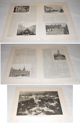 1892 magazine article ~ CARACAS, VENEZUELA | eBay