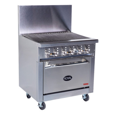 Royal Range of California RDR-36RB-XB 36" Gas Restaurant Range w/ 36 ...