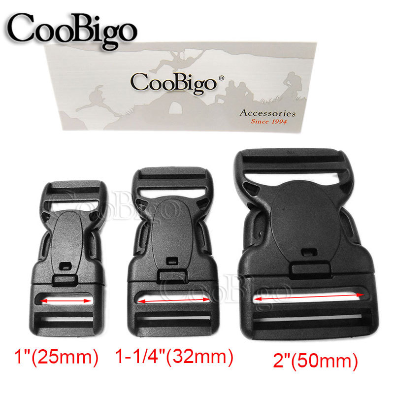 1x Security Side Release Buckle Adjust Double Lock Buckle for Bag ...