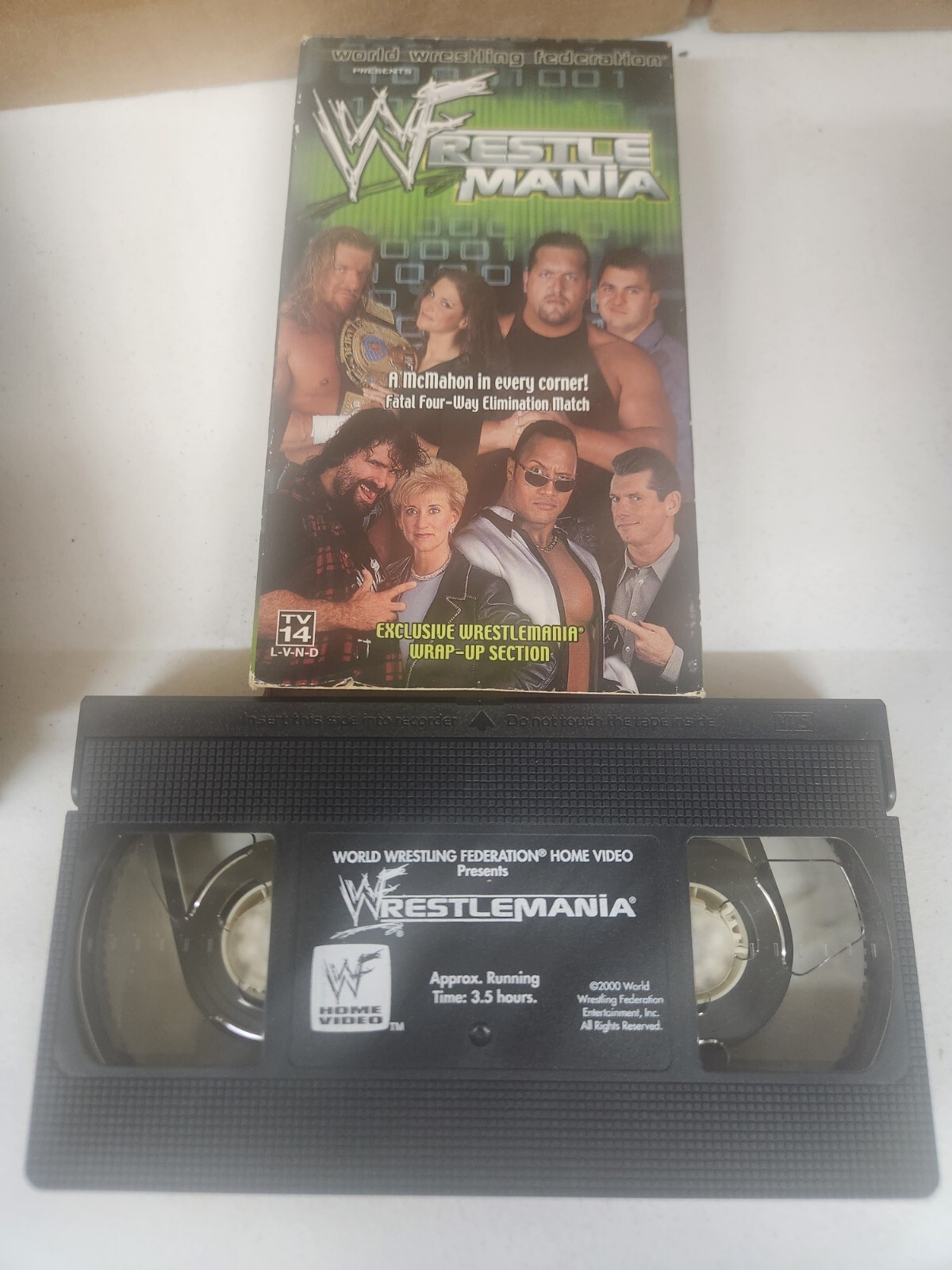 WWF - WrestleMania 16 (VHS, 2000) for sale online | eBay