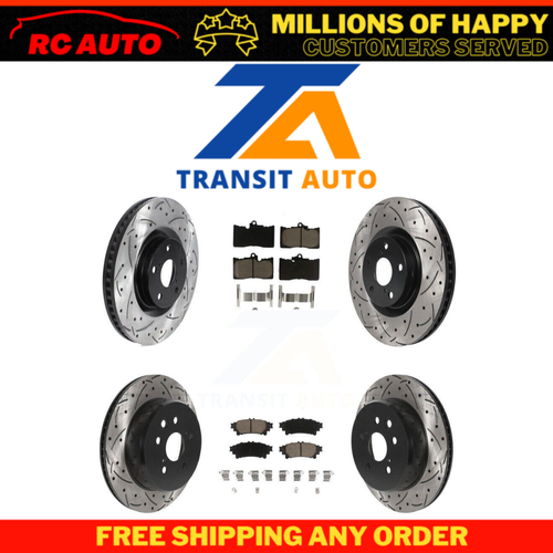 Front Rear Brake Rotor & Ceramic Pad Kit (6Pc) For Lexus GS350 IS300 ...