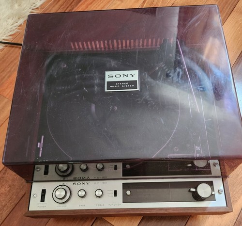 Vintage Sony HP-180 Stereo Solid State Record Player AM/FM - WORKS | eBay