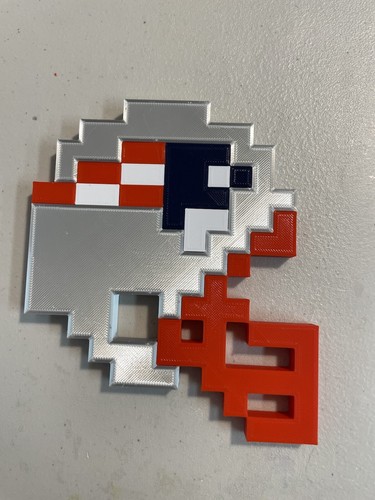 Patriots New Tecmo Super Bowl NES custom Helmet 8 Bit | eBay
