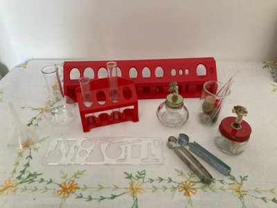 Vintage 1960s 70s Lot Misc Pieces of Children's Merit Chemistry ...