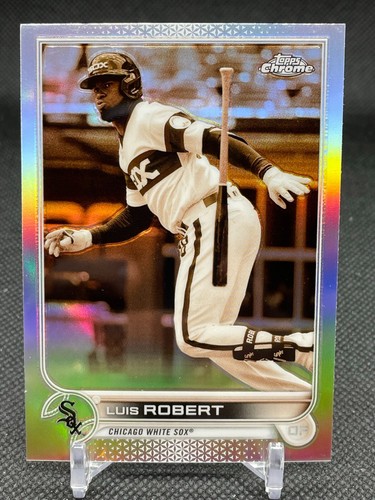 2022 Topps Chrome Luis Robert Sepia Refractor Baseball Card | eBay