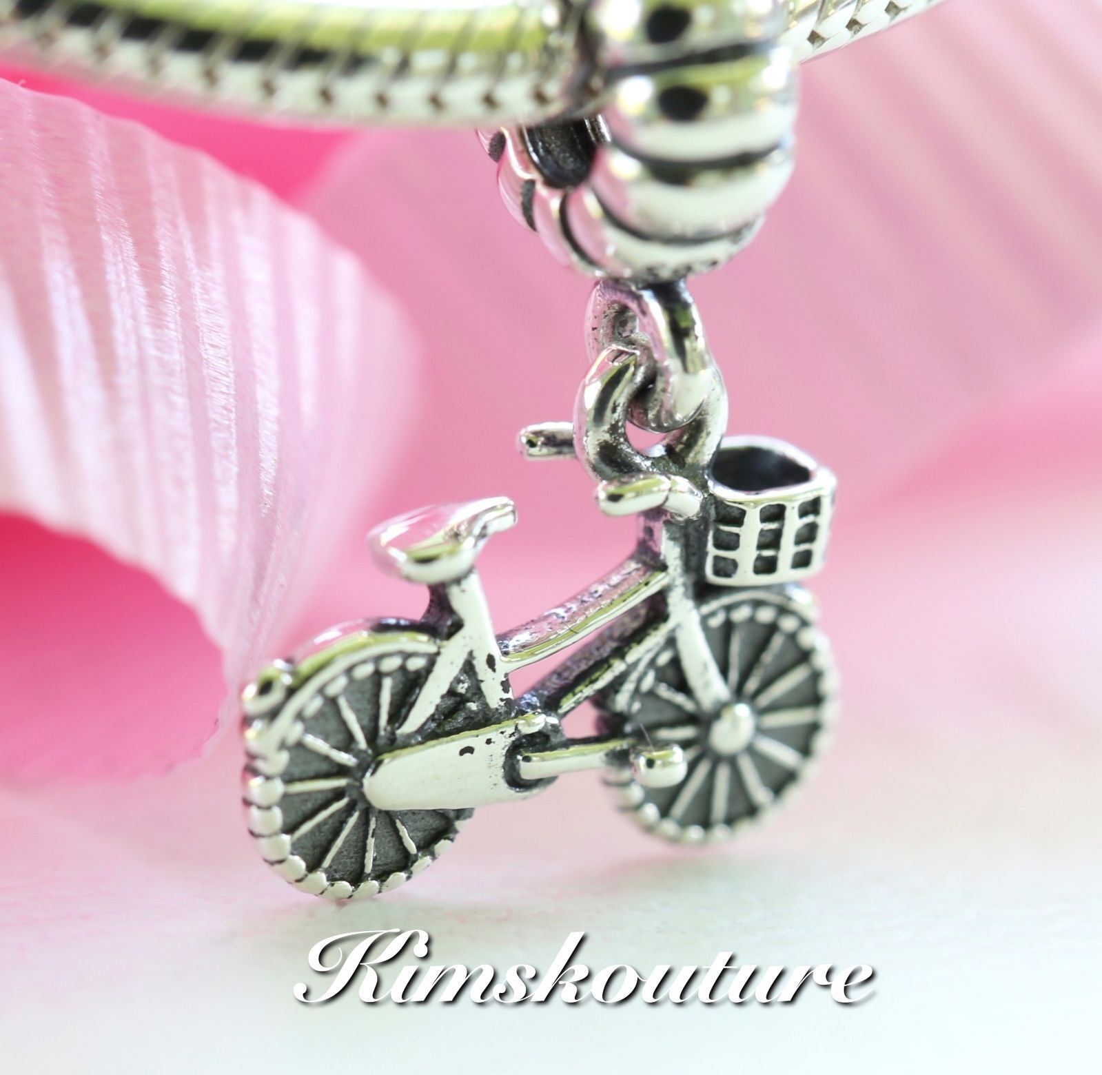 Pandora Sterling Silver BICYCLE Bike Dangle Charm 791266 RETIRED | eBay