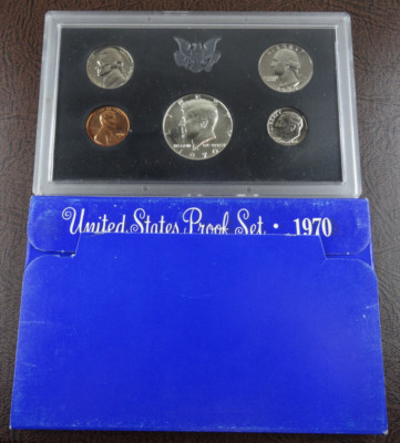 1970-S US Mint Proof Set Small Date Cent Variety Penny OGP | eBay