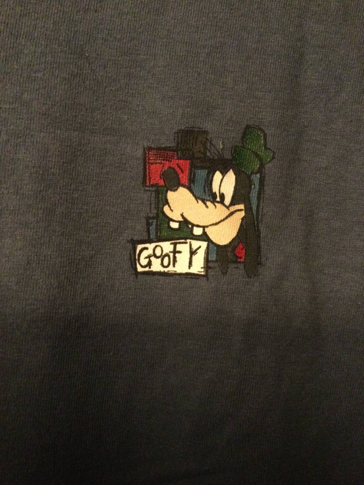 Goofy - Grayish Blue Shirt - S - The Disney Store - Gem