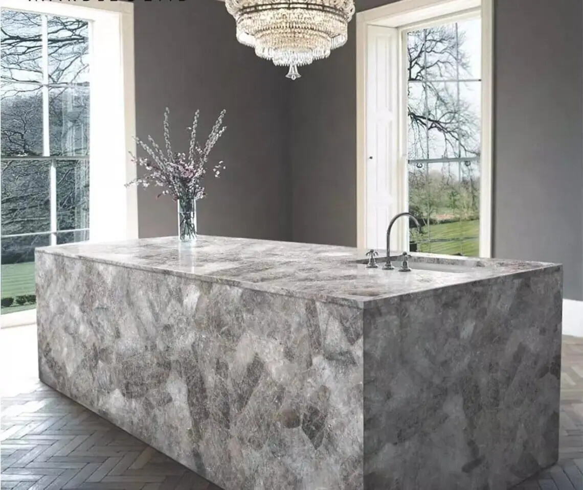 Dark Grey Quartz Countertops