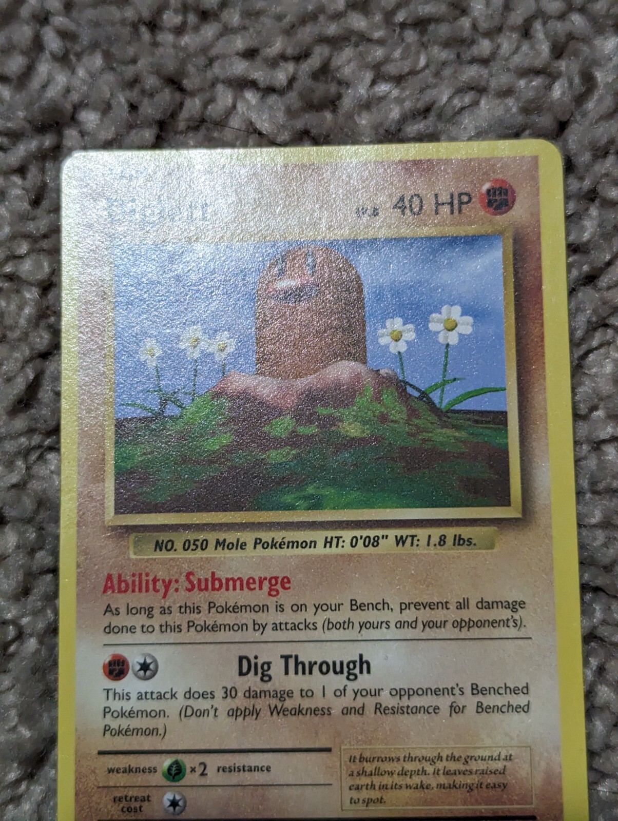 2016 Diglett Pokémon card 55/108 New Ultra Rare | eBay