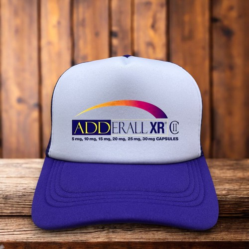 Adderall XR Unisex Trucker Hat Purple ADHD Vintage Inspired ...