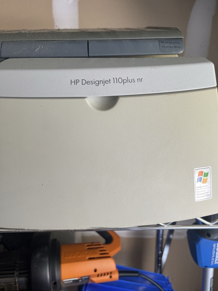 HP DesignJet 110 Plus NR Large Format Inkjet Printer 829160439099 | eBay
