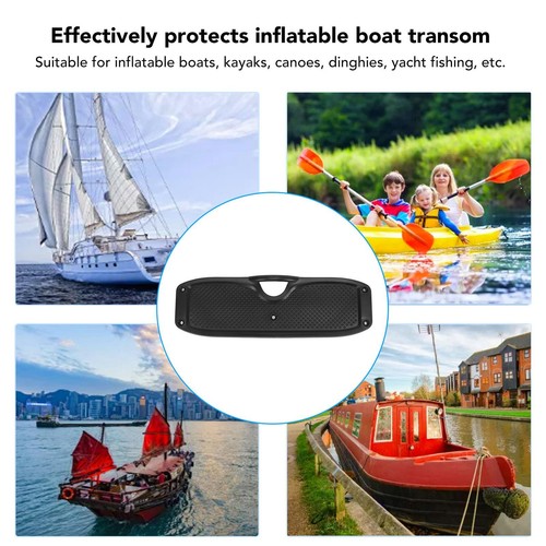 PVC Transom Plate Engine Bracket Outboard Mounting for Inflatable Boat ...