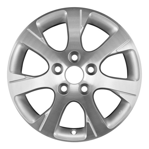 Refurbished 16x6.5 Machined Silver Wheel fits 2005-2006 Toyota Camry ...