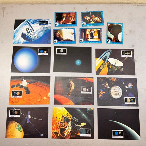 NASA Postcards of different planets with bonus E.T. trading cards. | eBay