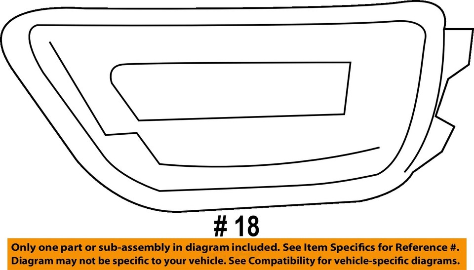 GM OEM 15-20 Colorado Front Bumper Bumper Components-Trim Bezel ...