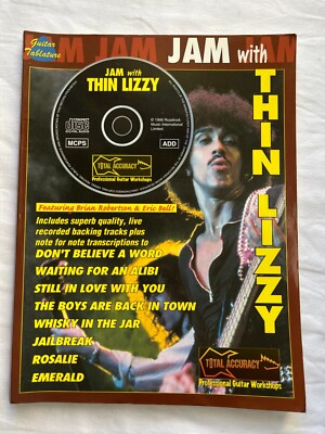 Jam with Thin Lizzy - Music book only - (NO CD) | eBay Australia