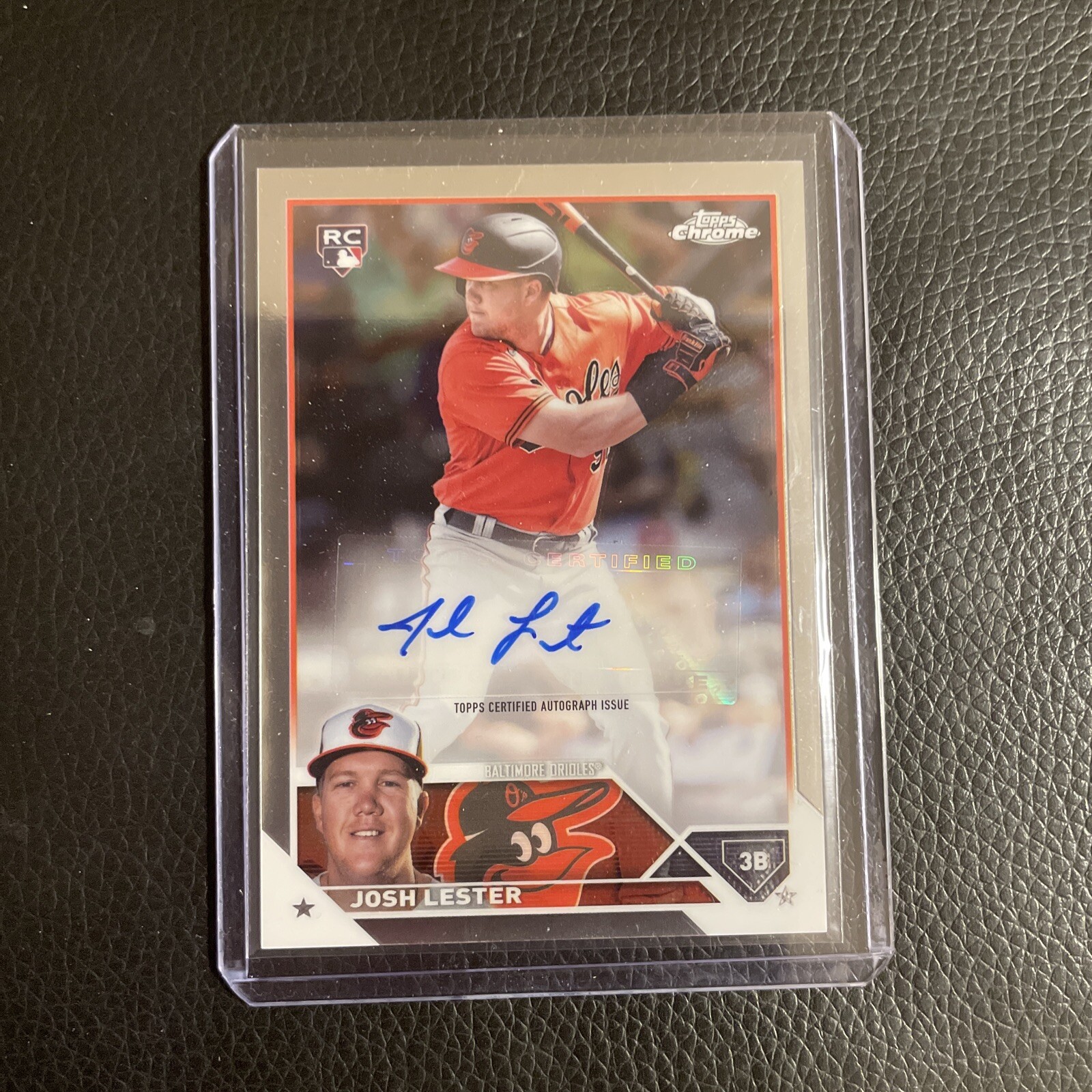 2023 Topps Chrome Update Josh Lester Rookie Auto Autograph RC #AC-JLE ...