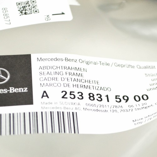 NEW MERCEDES-BENZ GLC X253 FRONT BONNET RUBBER SEAL A2538315900 16-19 ...