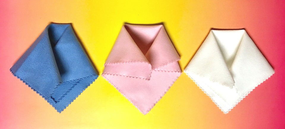 6 pc RWB MICROFIBER CLEANING CLOTH - Ipad Ipod Tablet Laptop Iphone LED ...