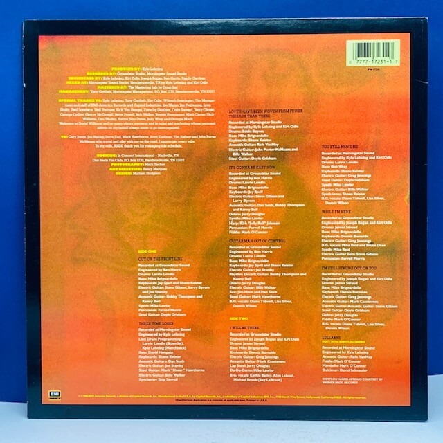 Record vinyl 33 RPM album in cover sleeve vtg Lp 12 inch 12" Dan Seals ...
