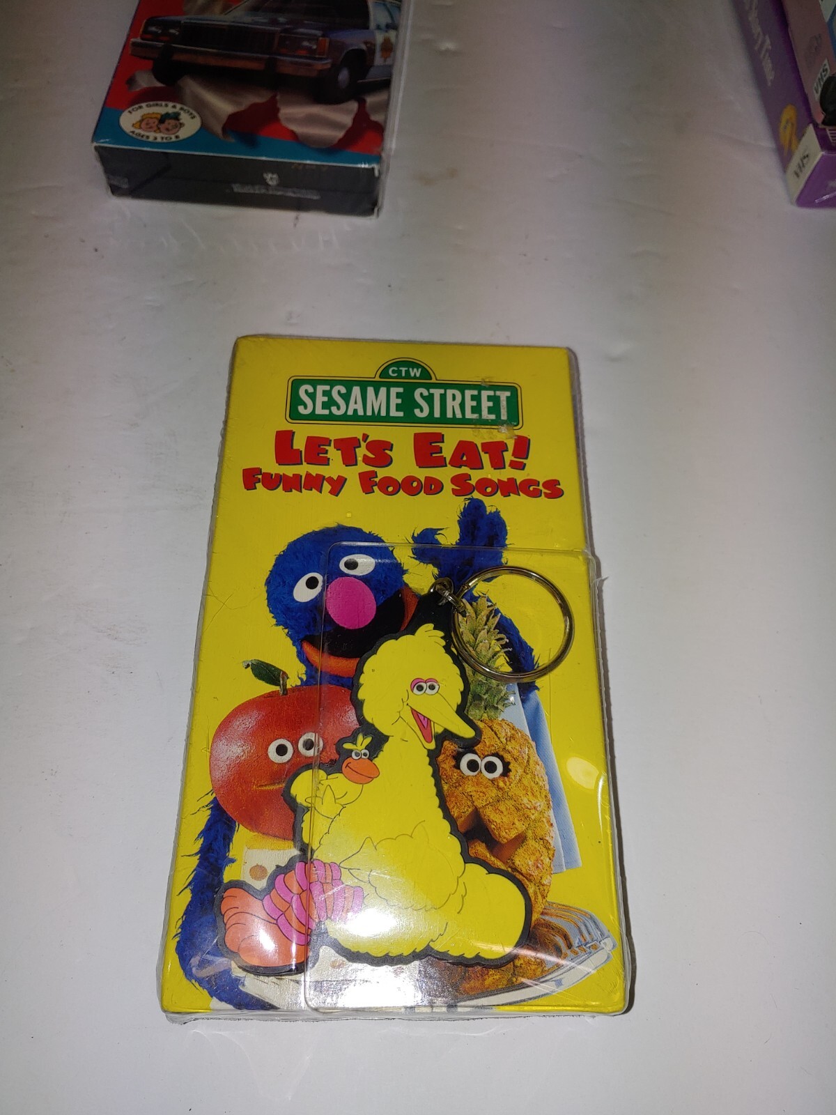 Sesame Street - Lets Eat Funny Food Songs (VHS, 1999) for sale online ...