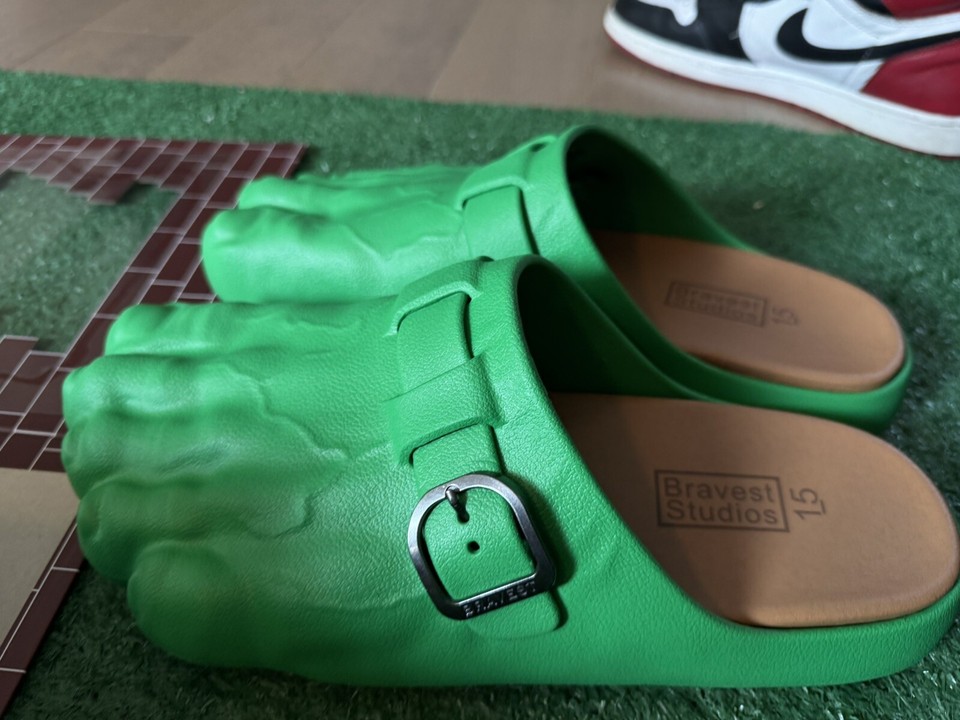 Hulk Clogs by Bravest Studios Men’s Size 15 (Dead Stock) | eBay