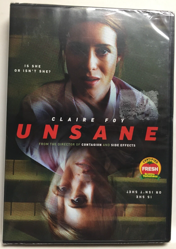 Unsane (DVD,2018,Widescreen) Claire Foy,Matt Damon,Juno Temple,BRAND NEW! | eBay