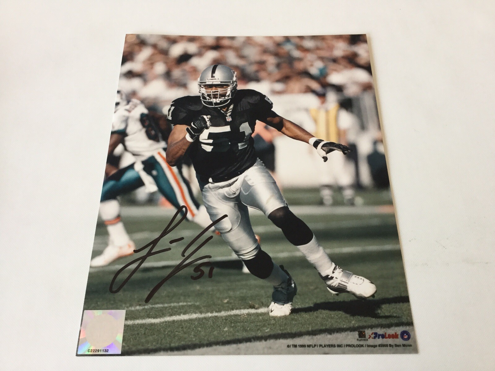 Lance Johnstone Hand Signed Autographed 8x10 Photo Oakland Raiders a | eBay