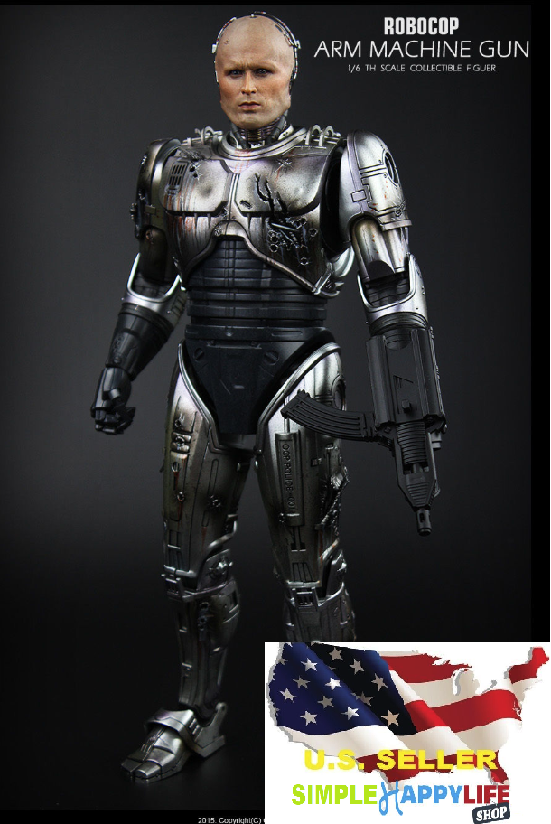 CGLTOYS 1/6 scale PE-Series: Robocop Arm machine gun USA IN STOCK | eBay
