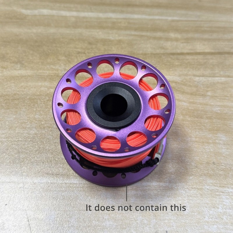 Aluminum Alloy Diving Reel Axles For Scubas Diving Instructor & Rescues ...