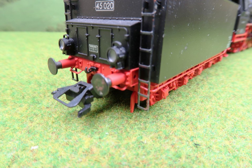 Märklin Spur H0 DIGITAL 37450 Dampflok mit Tender BR 45 020 DB Ep.III ...