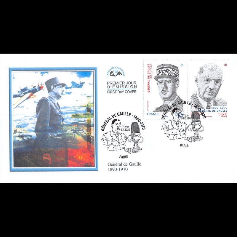 CEF - Gal de Gaulle. Appel du 18 juin 1940 - 5/11/2020 Paris | eBay