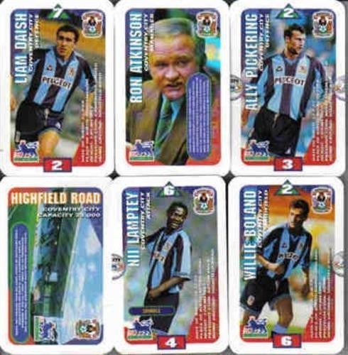 Subbuteo Premier Pro Hasbro Football Collector Cards (Team Lots ...