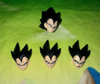 DBZ Super Figuarts Vegeta Super Hero Custom Fodder Head Hair Face ...