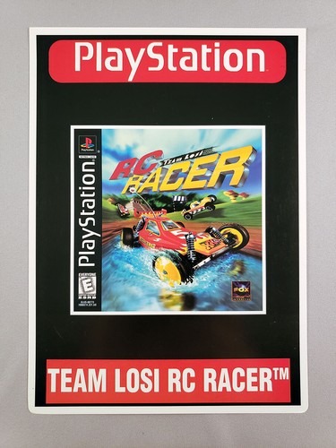 Team Losi RC Racer - Toys R Us Retail Display Card - PS1 - 1998 Vidpro ...