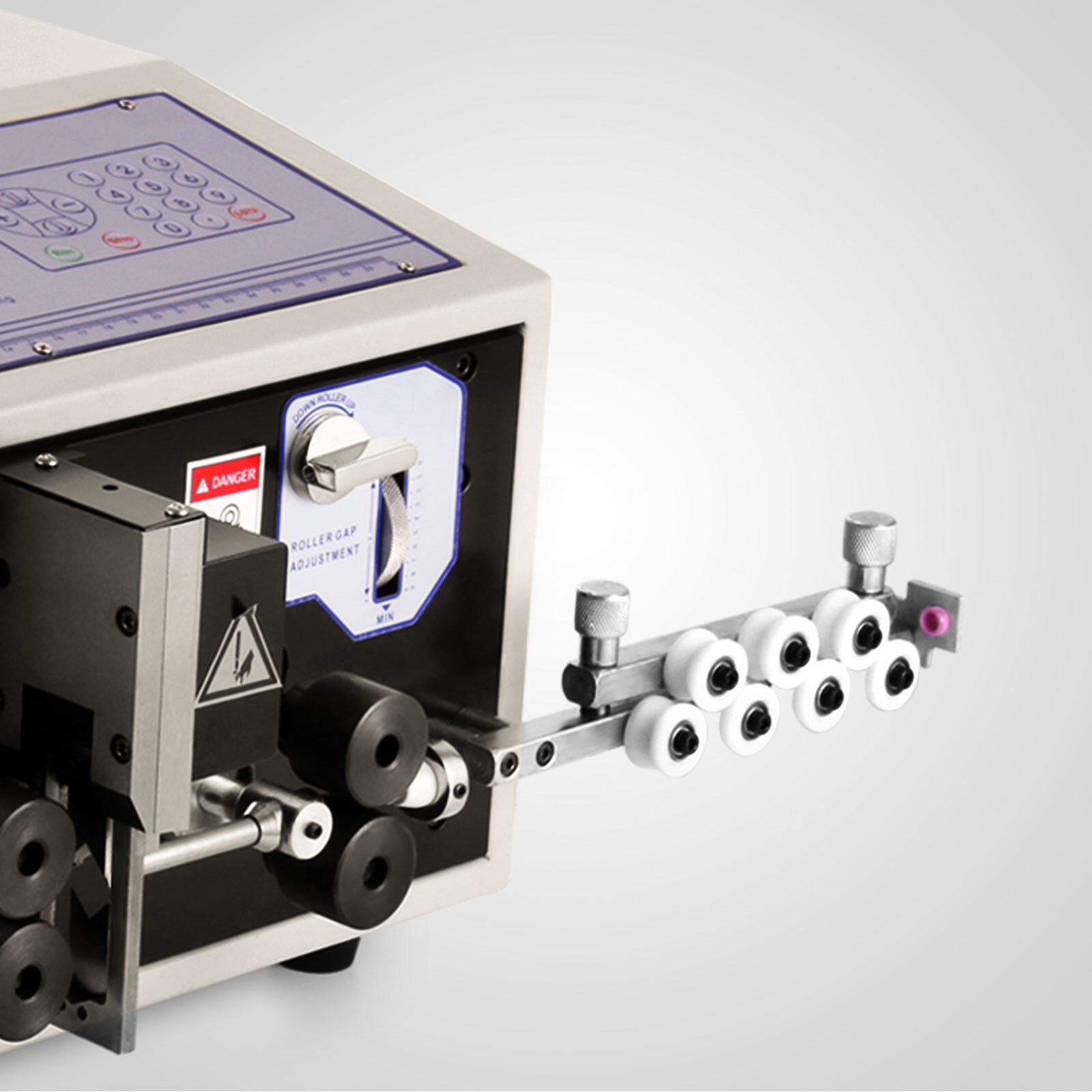 Automatic Computer Wire Stripping Machine SWT508-E Skinning Peeling ...