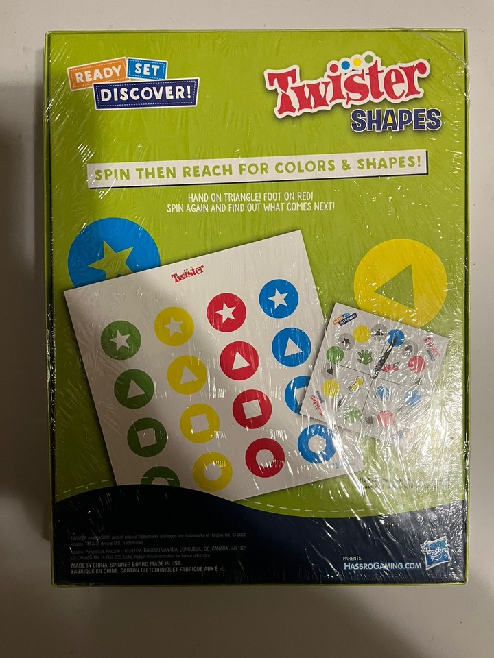 Hasbro Twister Shapes Game - NIB/Sealed - SHIPS FREE!! 630509977437| eBay